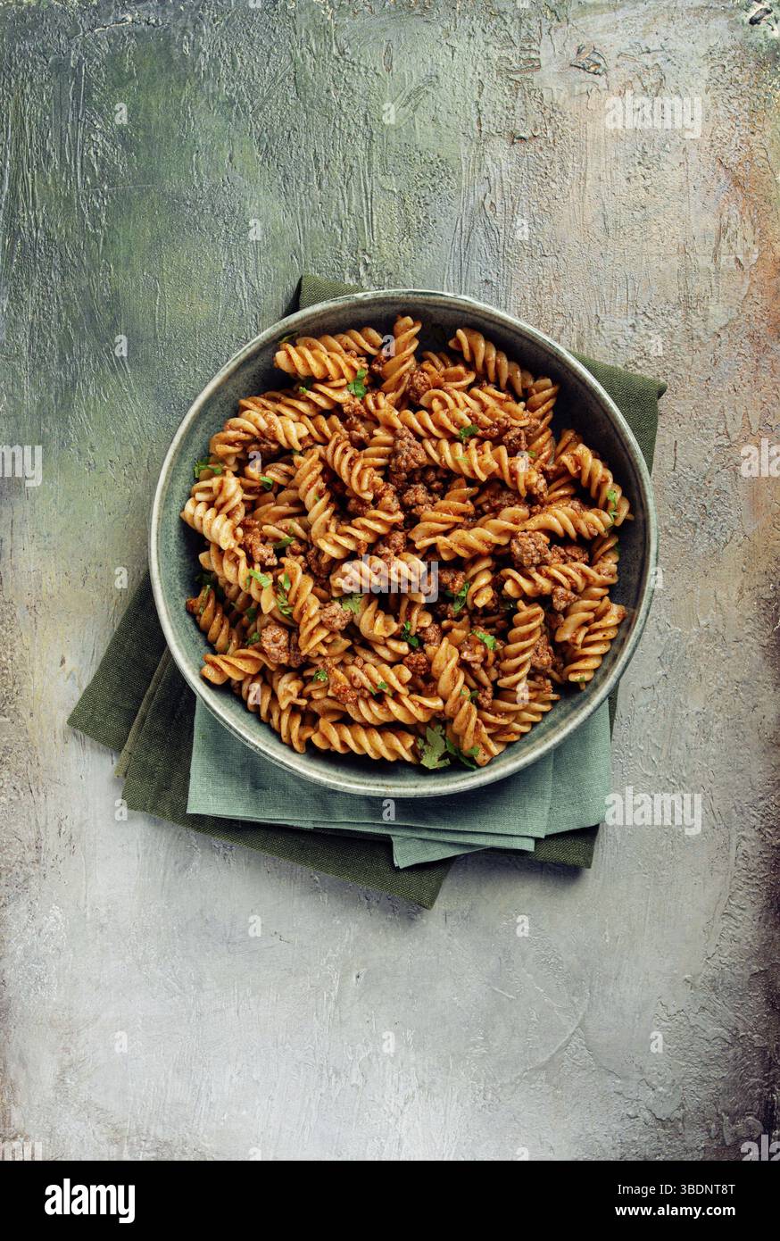 Navy pasta ground meat hi-res stock photography and images - Alamy