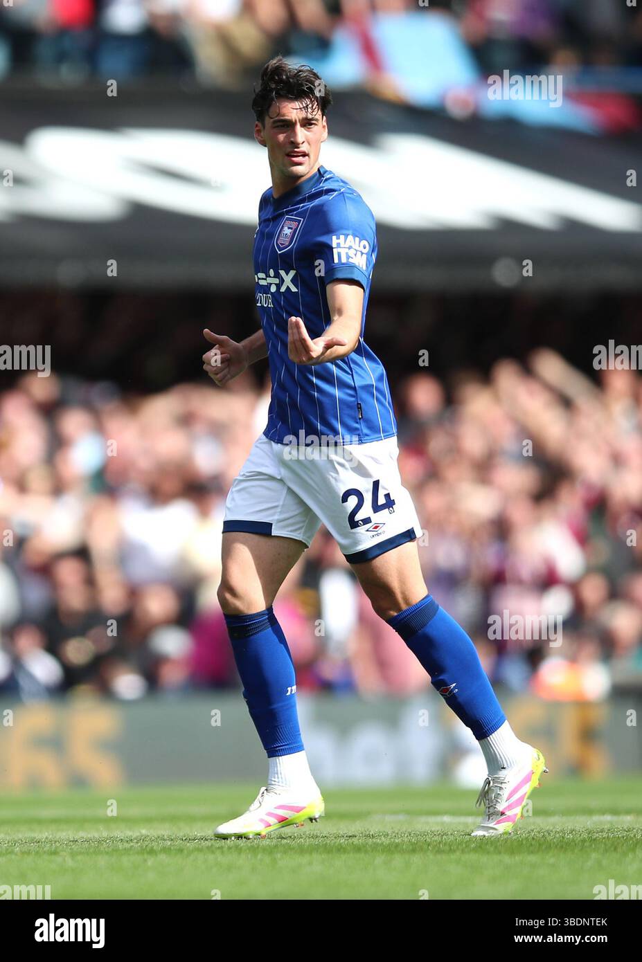 Ipswich Town's Jacob Greaves during the Premier League match at Portman ...