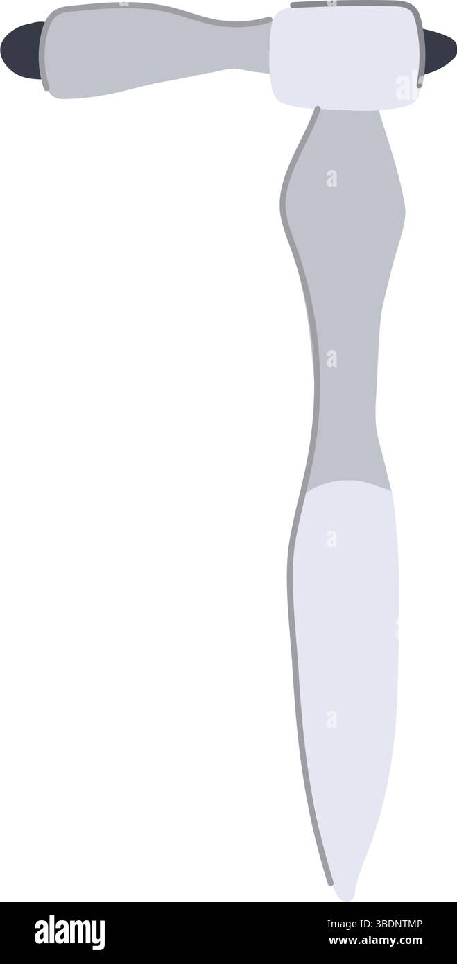 examination reflex hammer cartoon vector illustration Stock Vector ...