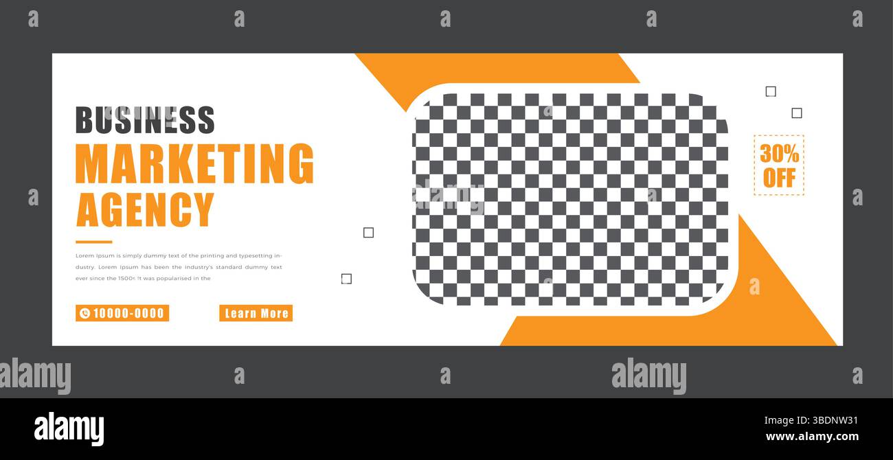 Facebook cover banner design Stock Vector Image & Art - Alamy