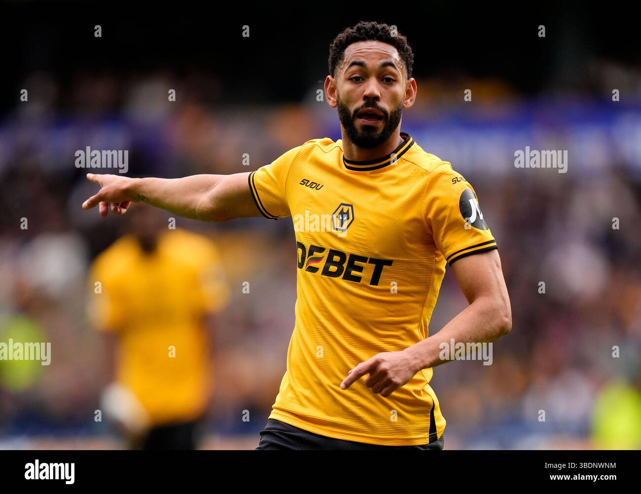 Wolverhampton Wanderers' Matheus Cunha during the Premier League match ...