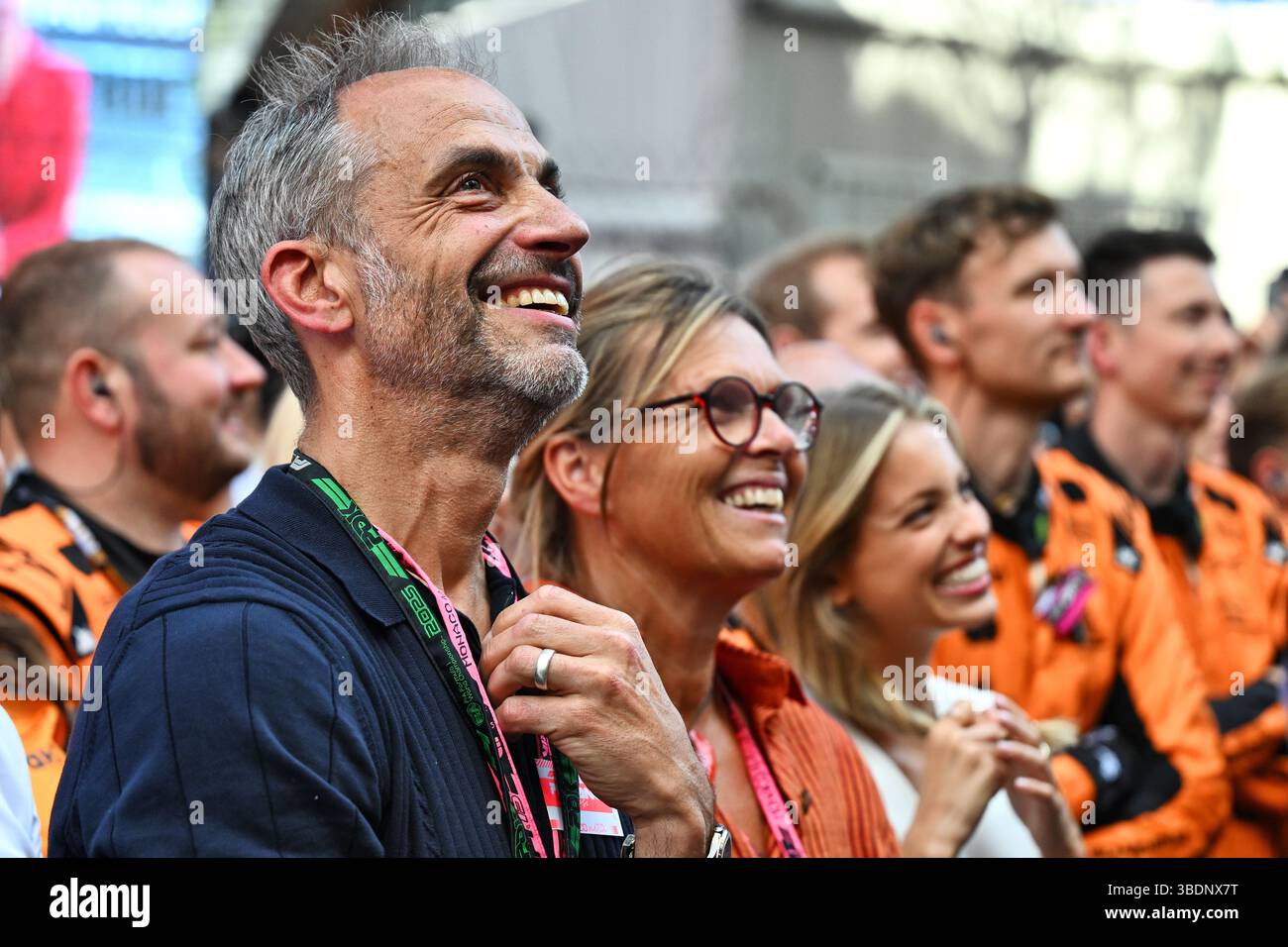 Monaco, Monte Carlo. 25th May, 2025. Adam Norris (GBR) and Cisca Wauman ...
