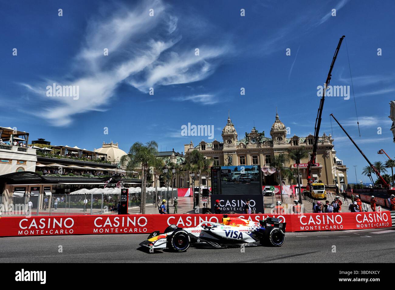 Monaco, Monte Carlo. 25th May, 2025. Isack Hadjar (FRA) Racing Bulls ...