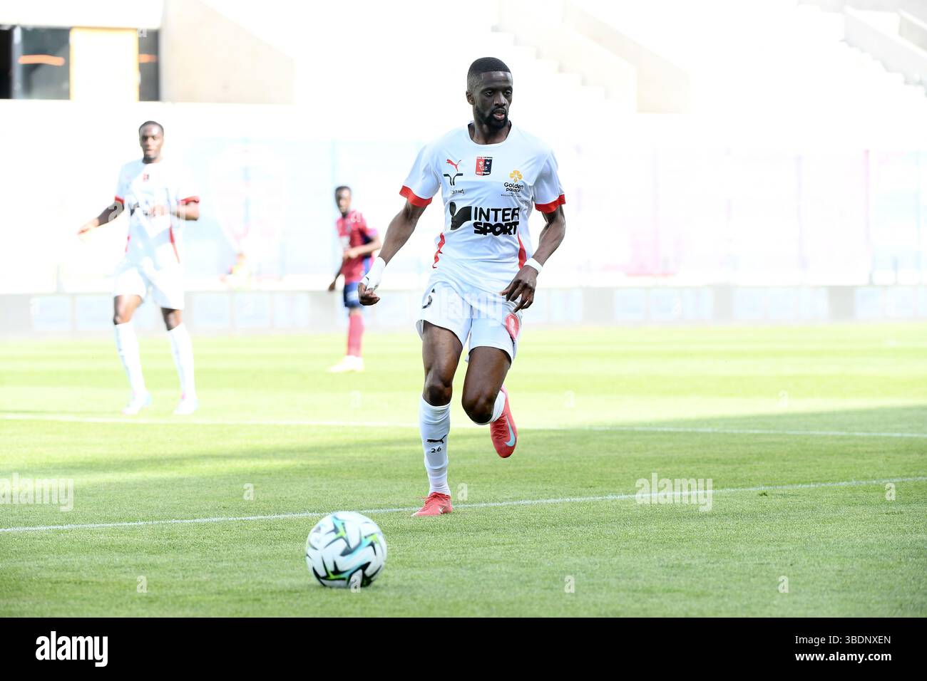 26 Demba THIAM (usbco) during the playoffs National 1/Ligue 2 BKT ...
