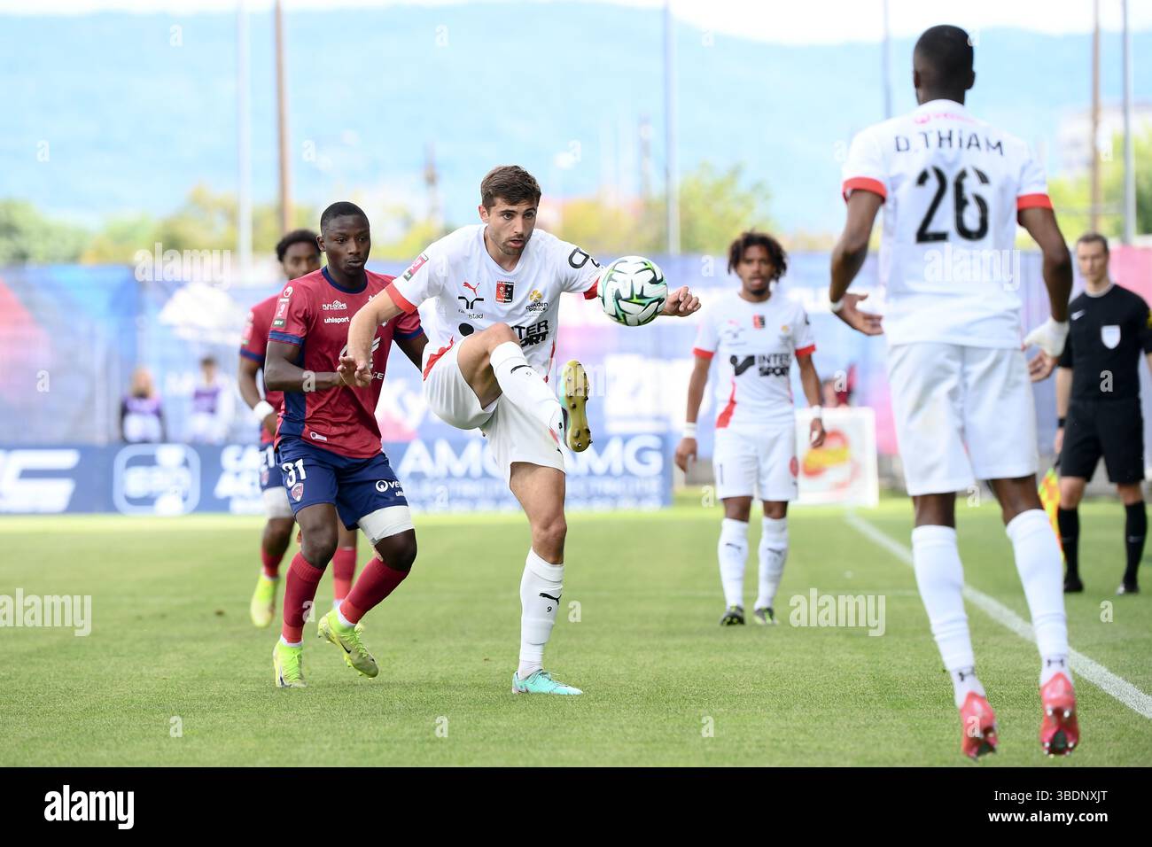 31 Baila DIALLO (cf63) - 09 Thibault RAMBAUD (usbco) during the ...