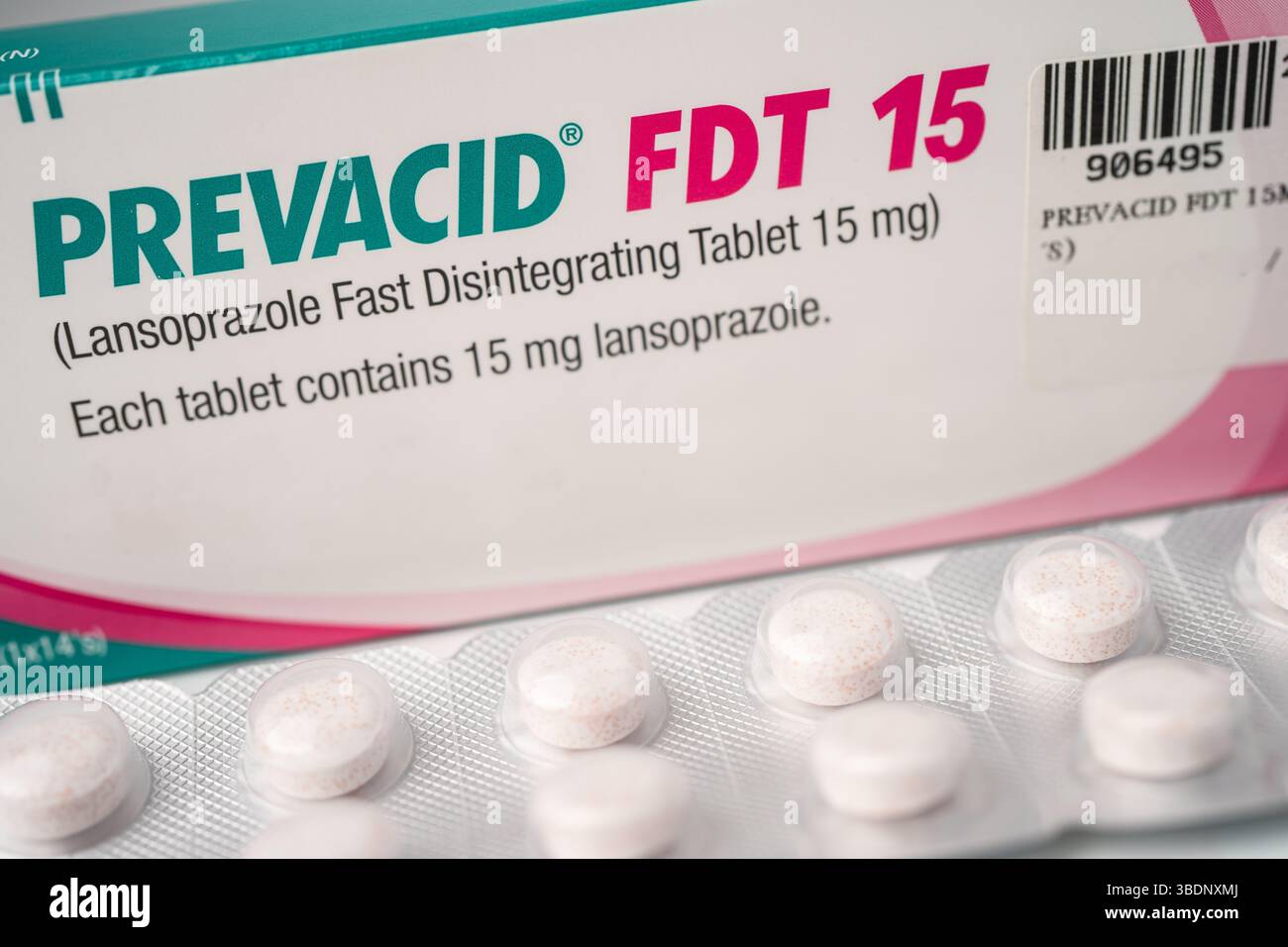 Bangkok, Thailand, October 1, 2022 Prevacid, Lansoprazole, medication ...