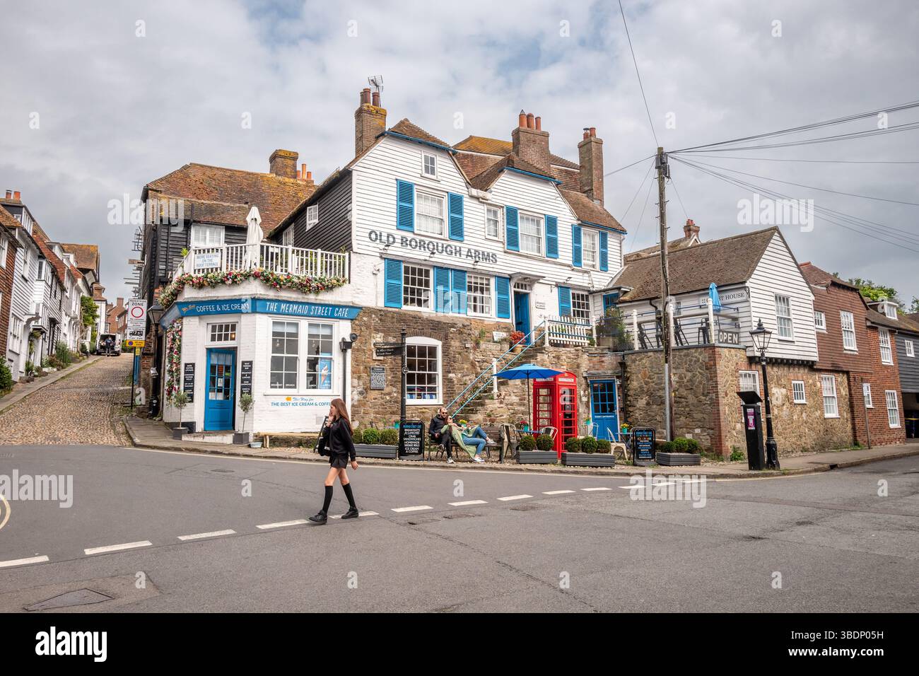 Rye, May 22nd 2025: The Old Borough Arms Stock Photo - Alamy