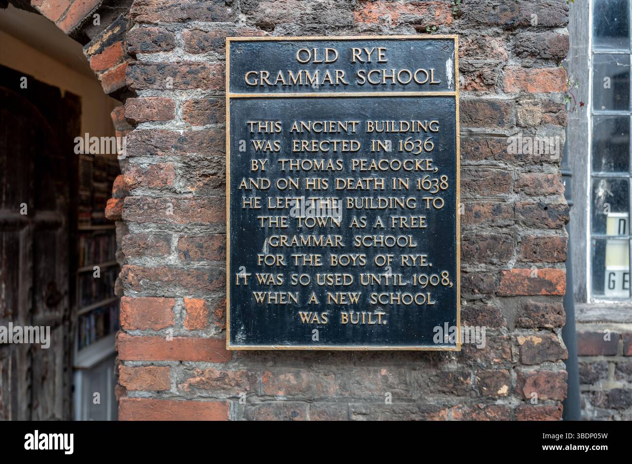 Rye, May 22nd 2025: The Old Grammar School Stock Photo - Alamy