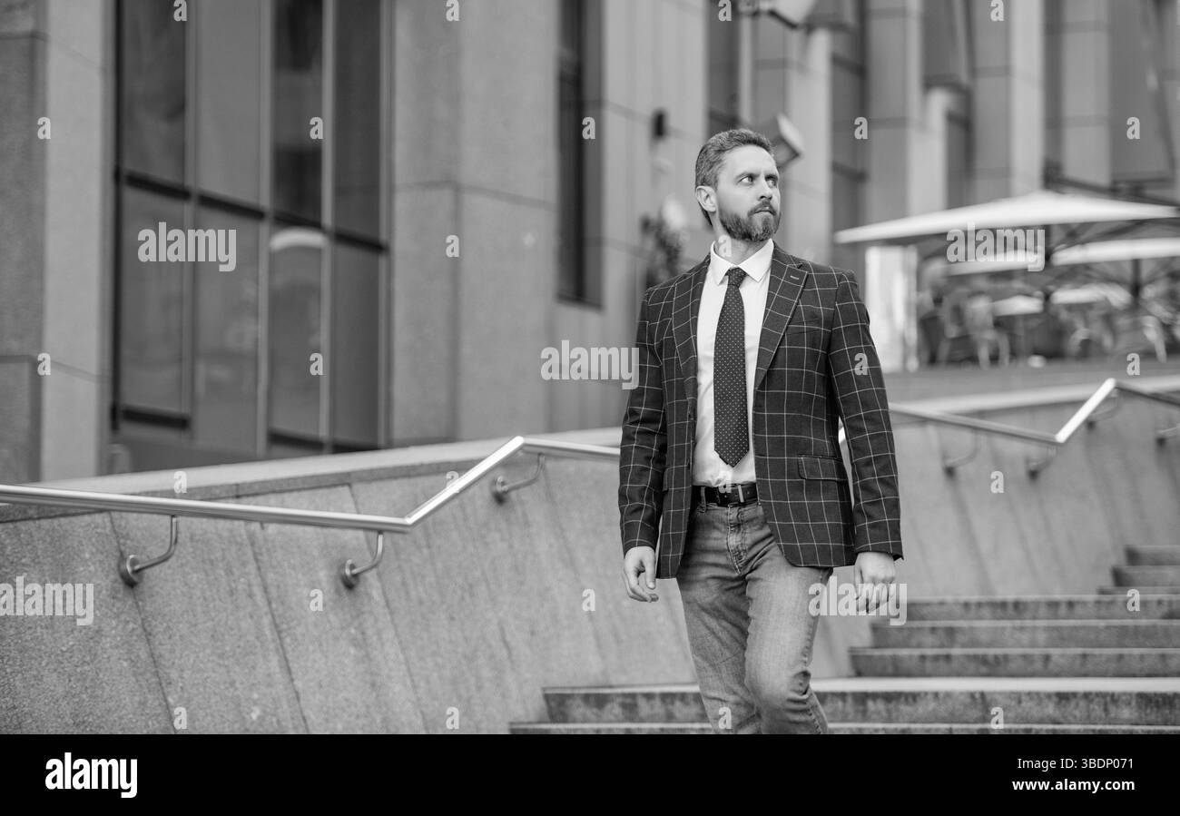 Hispanic businessman outdoor. Business boss man. Leadership and success ...