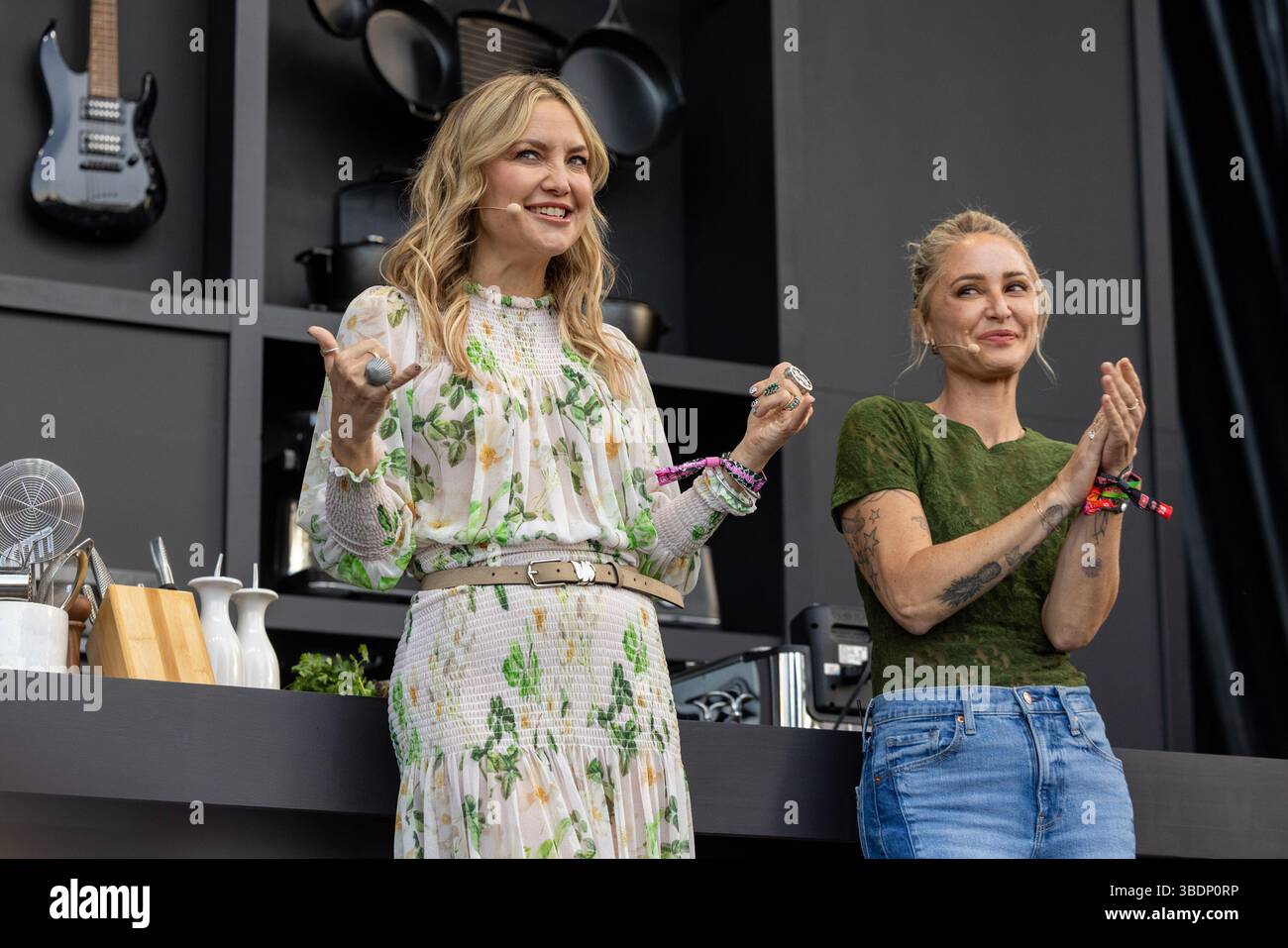 Kate Hudson and Brooke Williamson during the BottleRock Music Festival ...