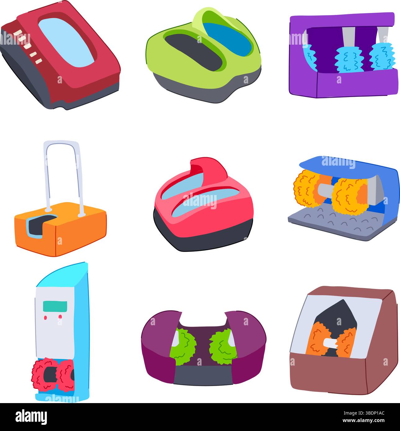 shoe cleaning set cartoon vector illustration Stock Vector Image & Art ...