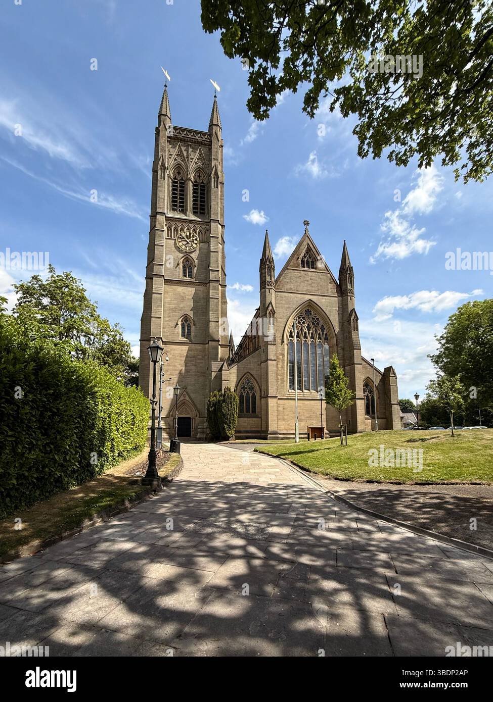 Town parish church smartphone stock photos and images - Alamy