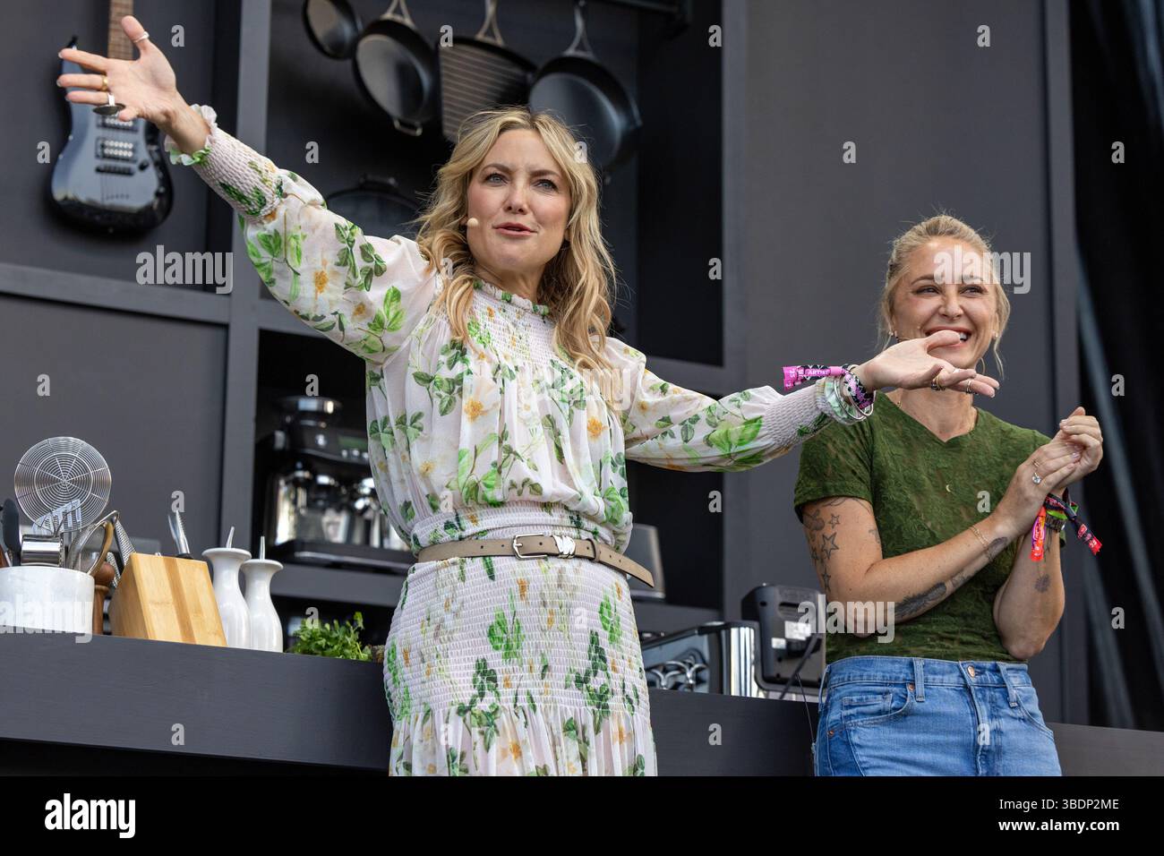 Napa, USA. 24th May, 2025. Kate Hudson and Brooke Williamson during the ...