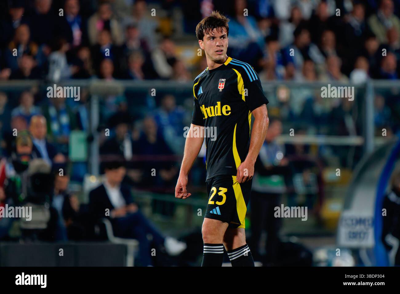 Como, Italy. 25th May, 2025. Maximo Perrone of Como 1907 during Como ...