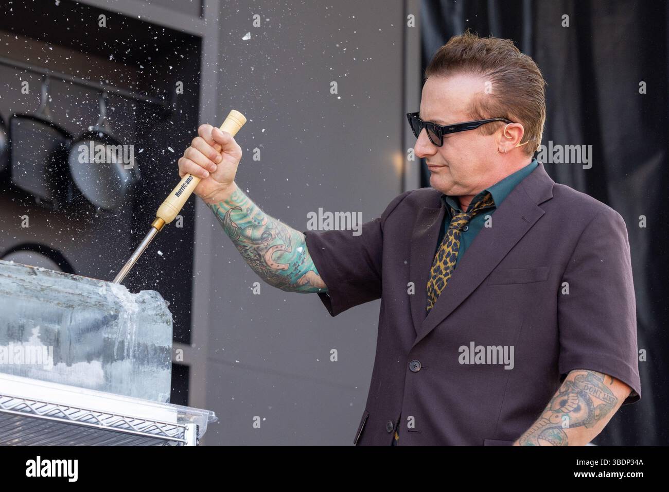 Napa, USA. 24th May, 2025. Tre Cool of Green Day during the BottleRock ...