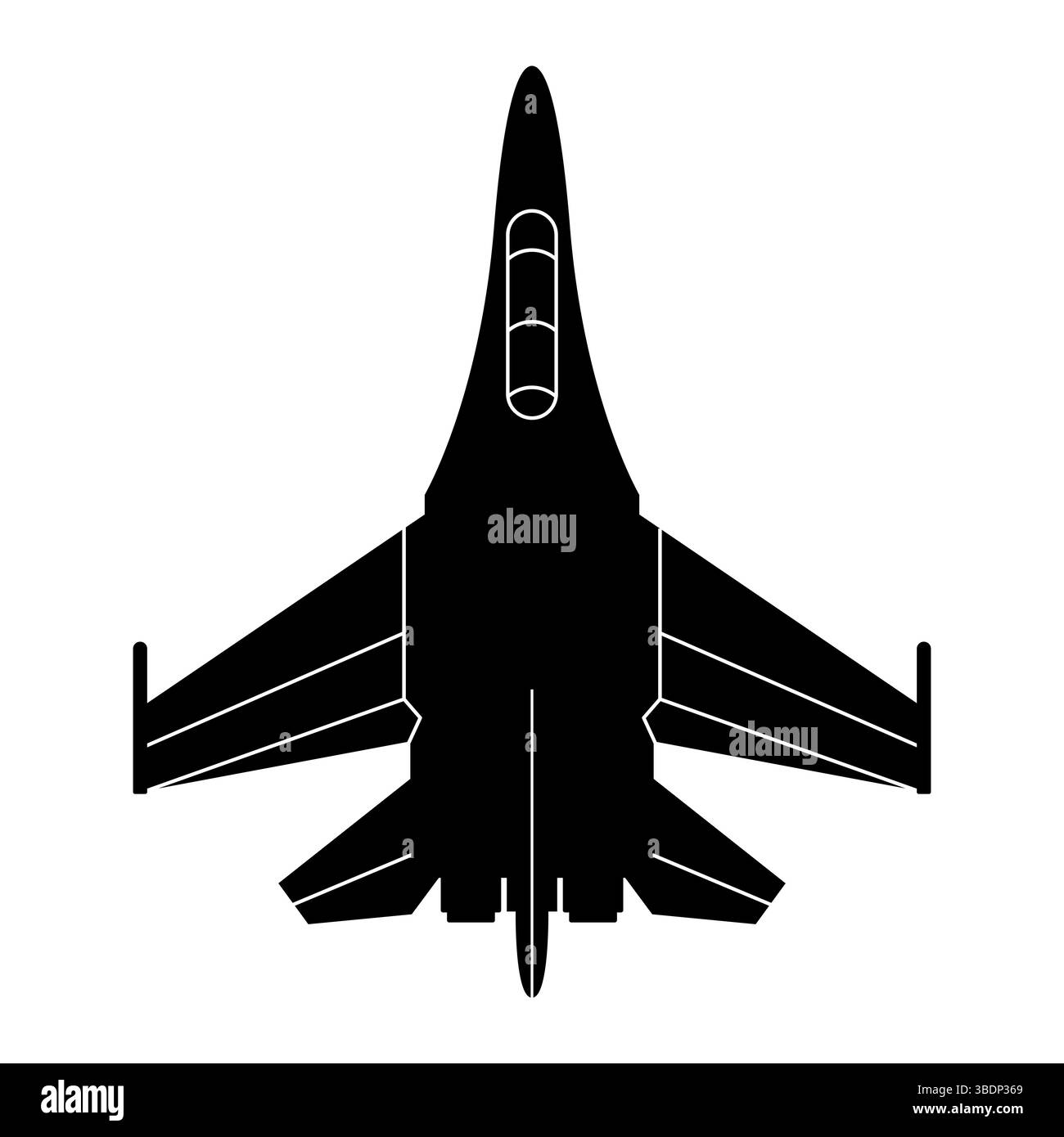 White bomber illustration vector Black and White Stock Photos & Images ...