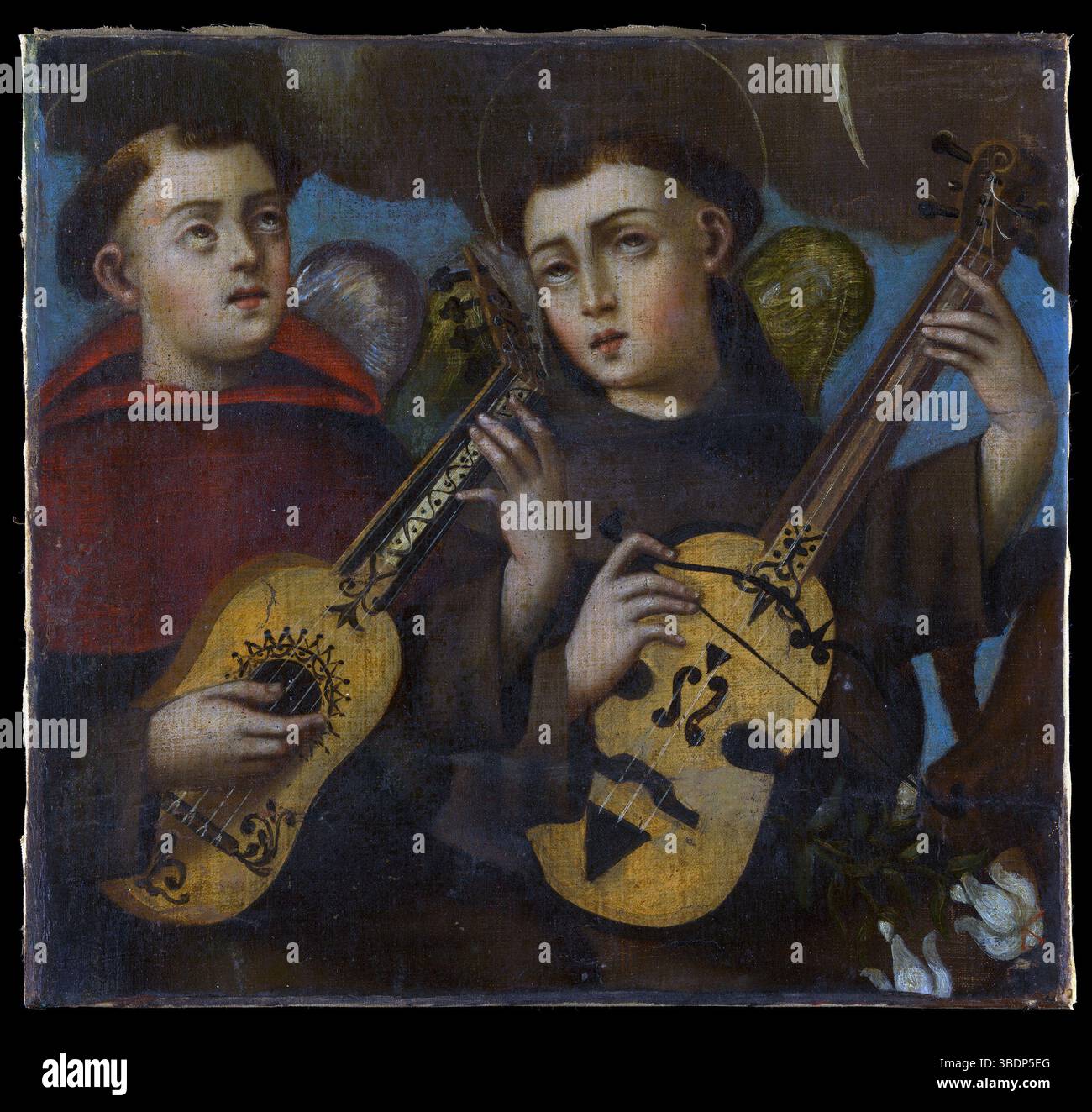 Saint Bonaventure and Saint Anthony of Padua Follower of Basilio Santa ...