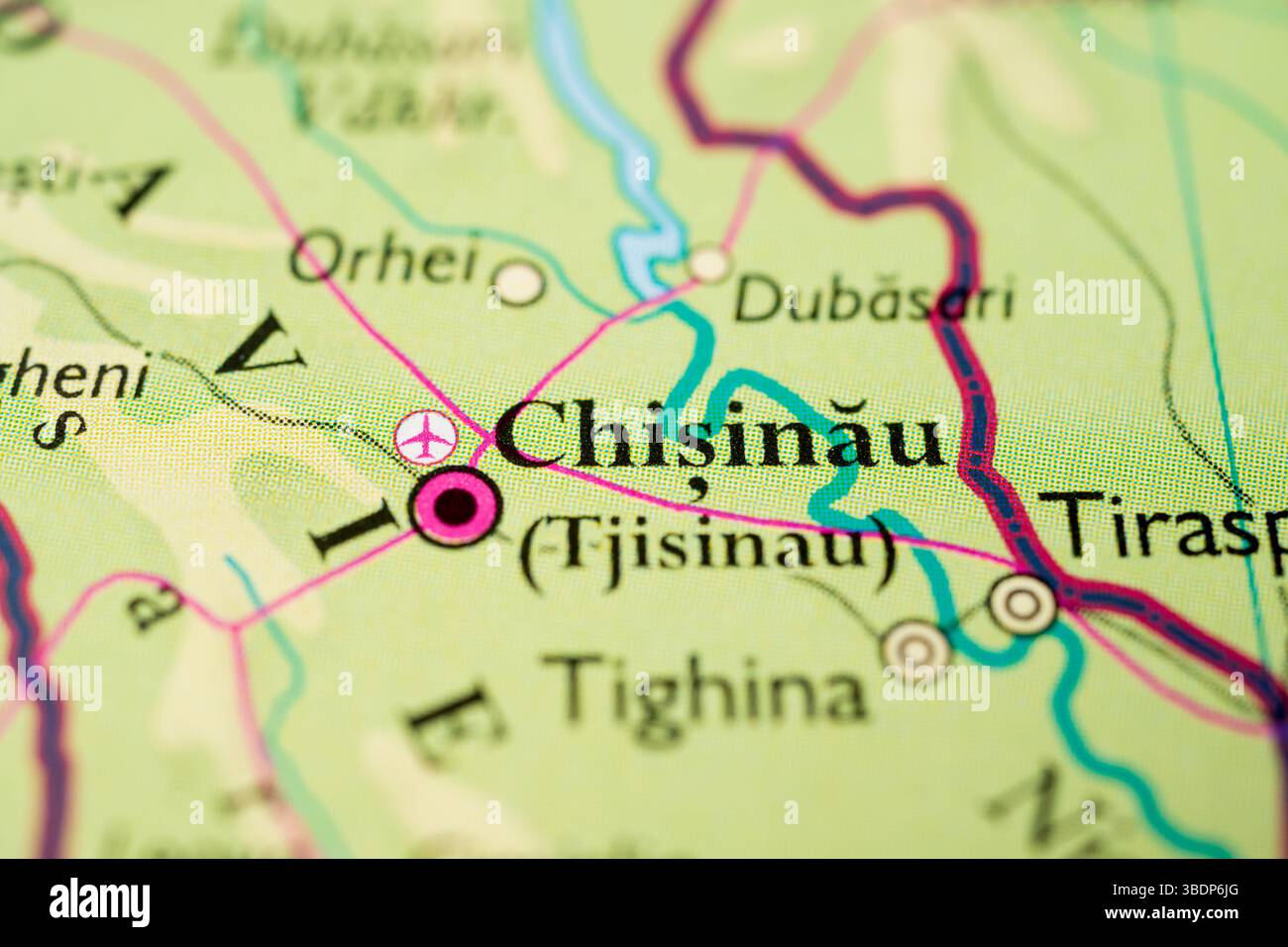Map of chisinau hi-res stock photography and images - Alamy
