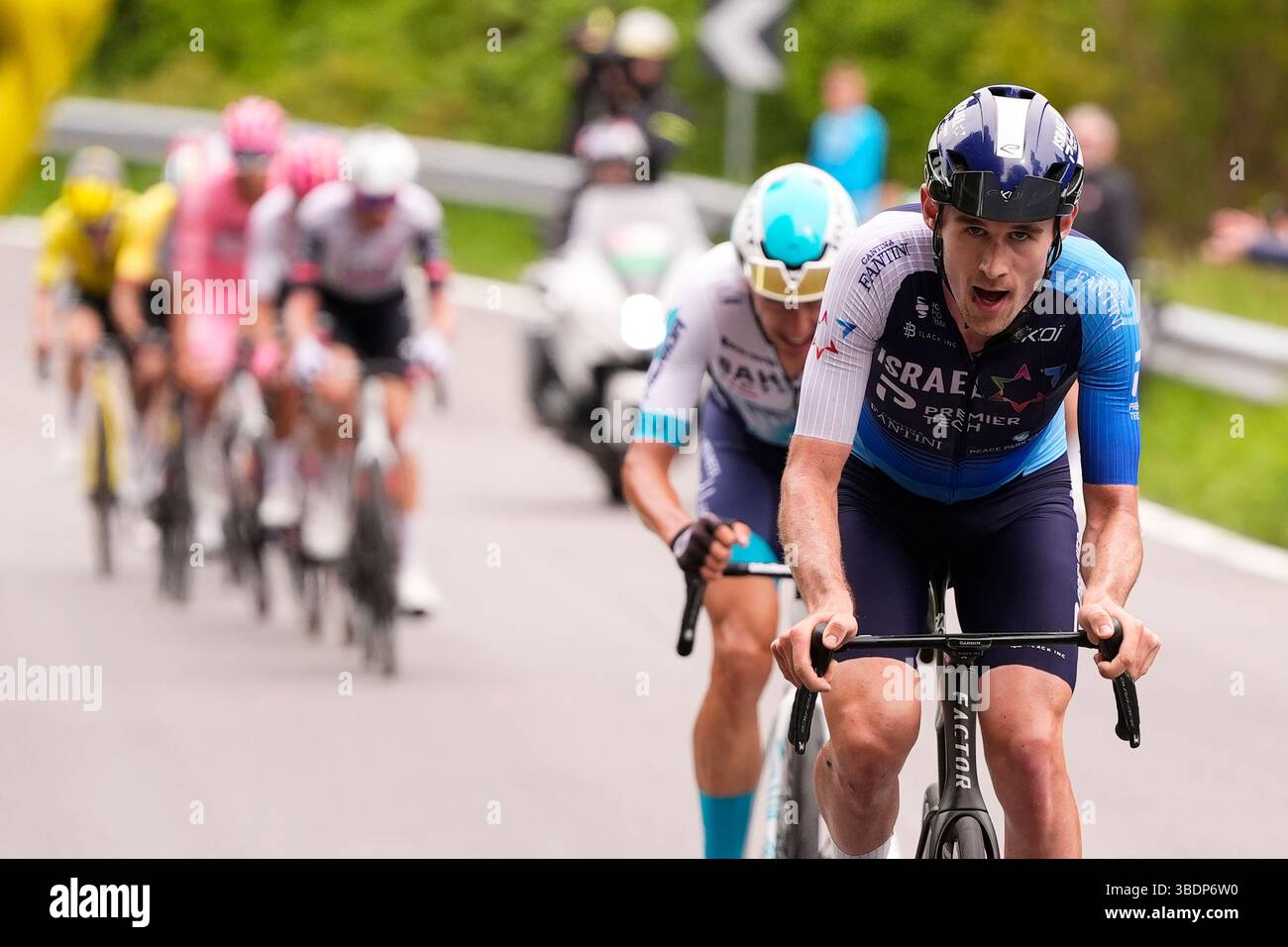Gee Derek of Israel - Premier Tech during the stage 15 of the Giro ...