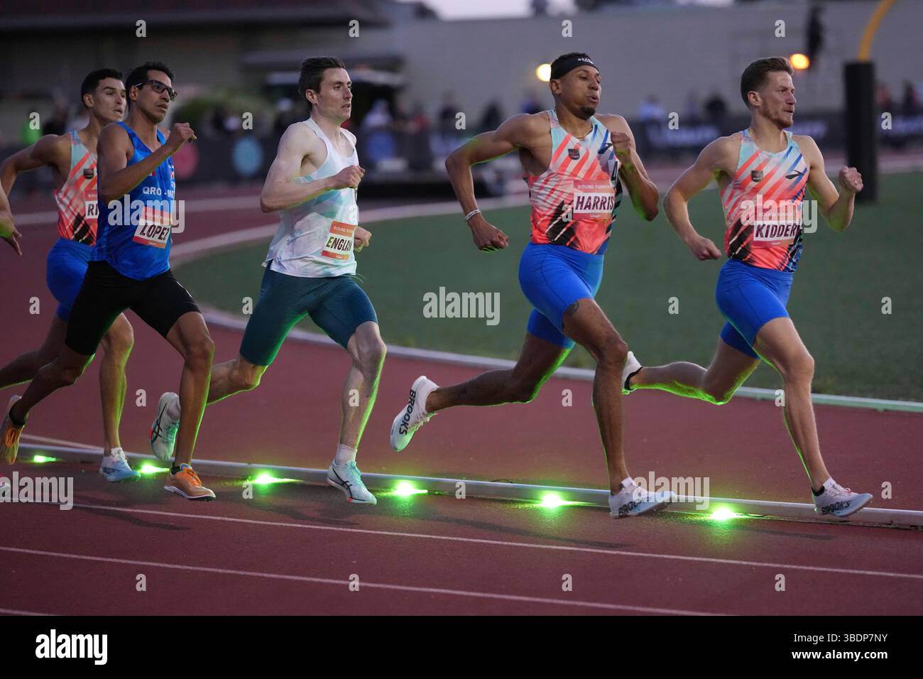 Brannon Kidder (USA), Isaiah Harris (USA), Mark English (IRL) and ...