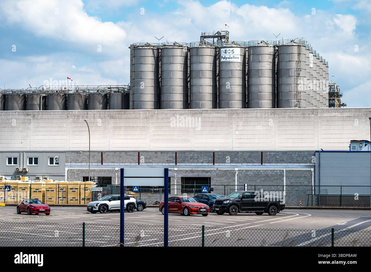 Ineos Polyolefins and polymers industry in Antwerp Port, Belgium 17 May ...