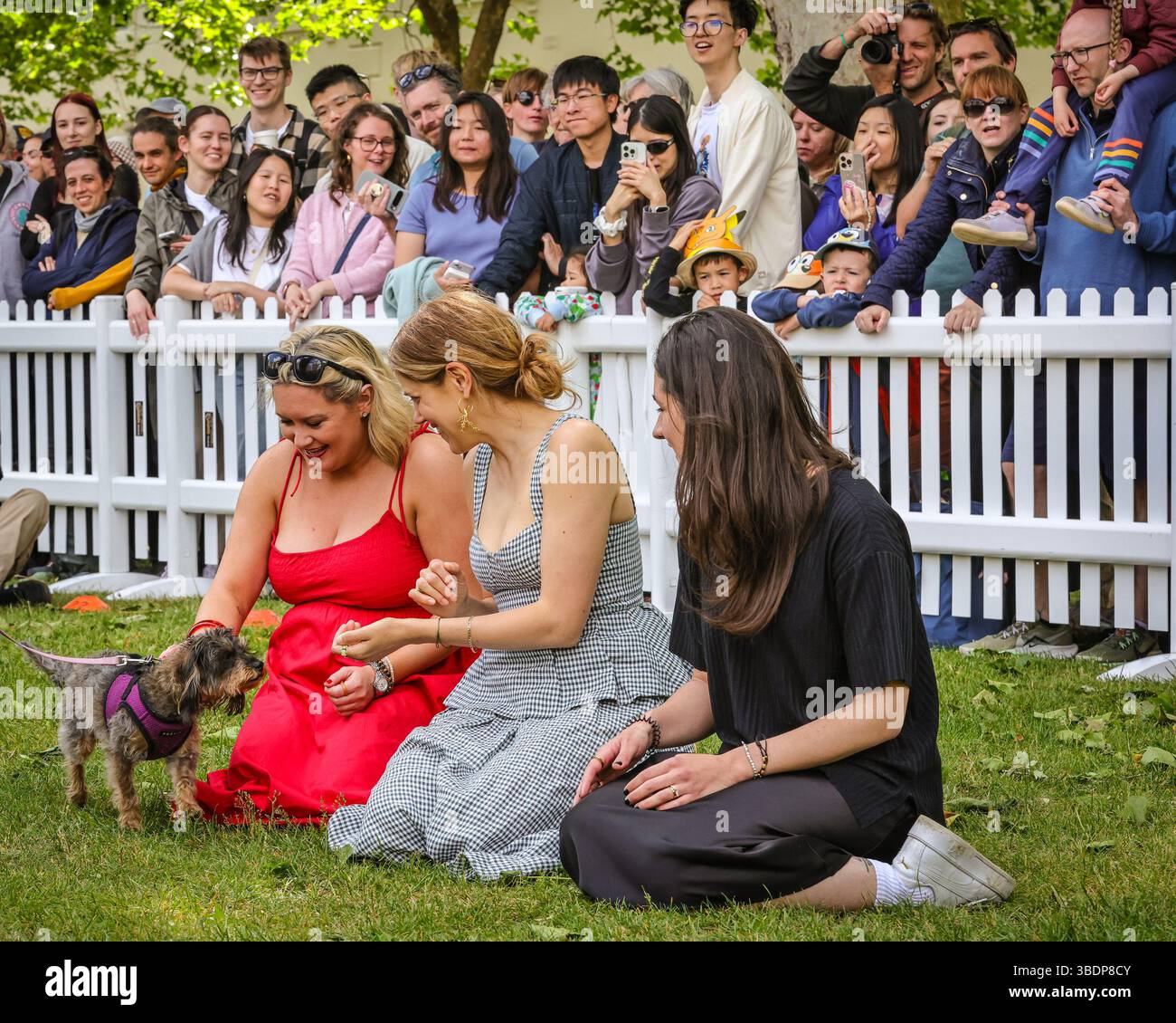 London, UK. 25th May, 2025. The judges have fun interacting with each ...