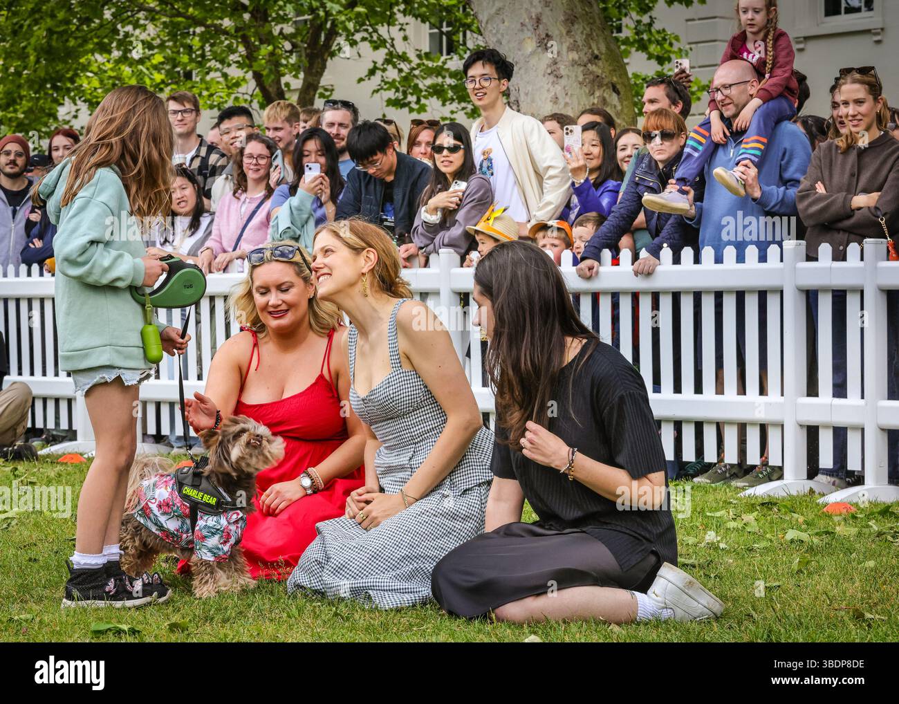 London, UK. 25th May, 2025. The judges have fun interacting with each ...