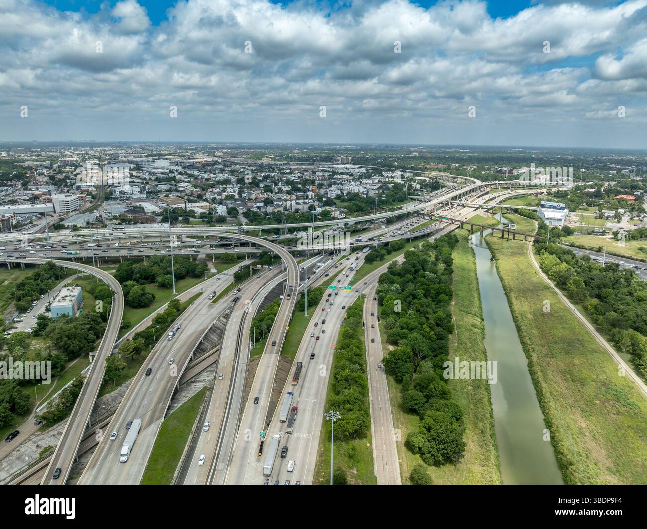 I 10 i 45 interchange hi-res stock photography and images - Alamy