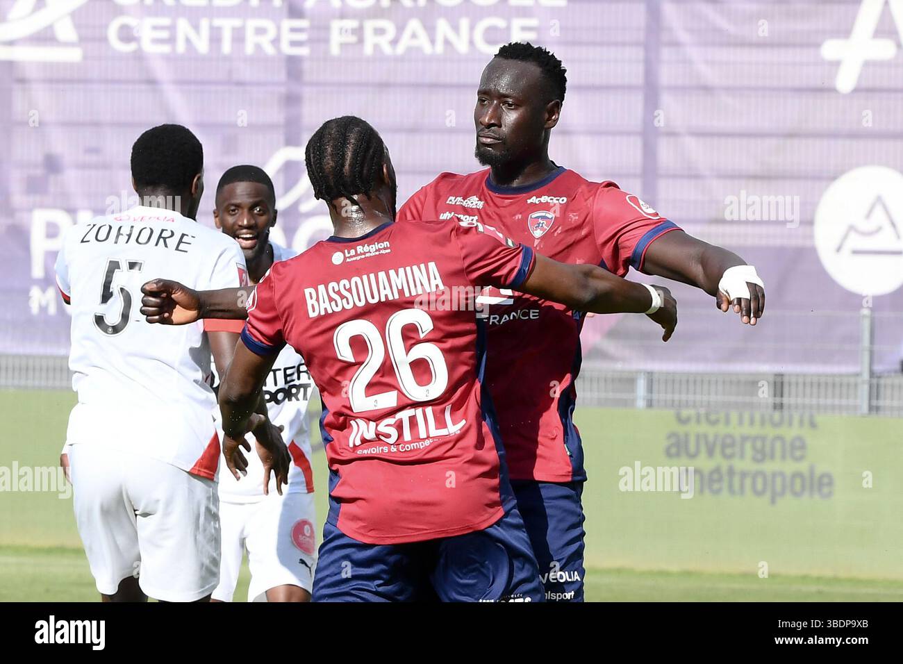 18 Famara DIEDHIOU (cf63) during the playoffs National 1/Ligue 2 BKT ...