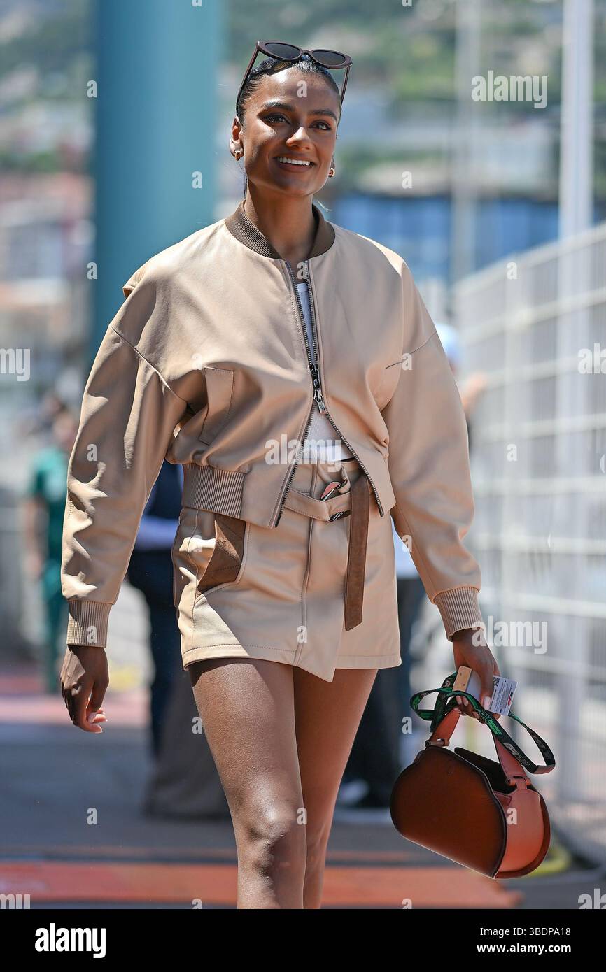 MONTE-CARLO, MONACO - MAY 25: Simone Ashley during the F1 Tag Heuer ...