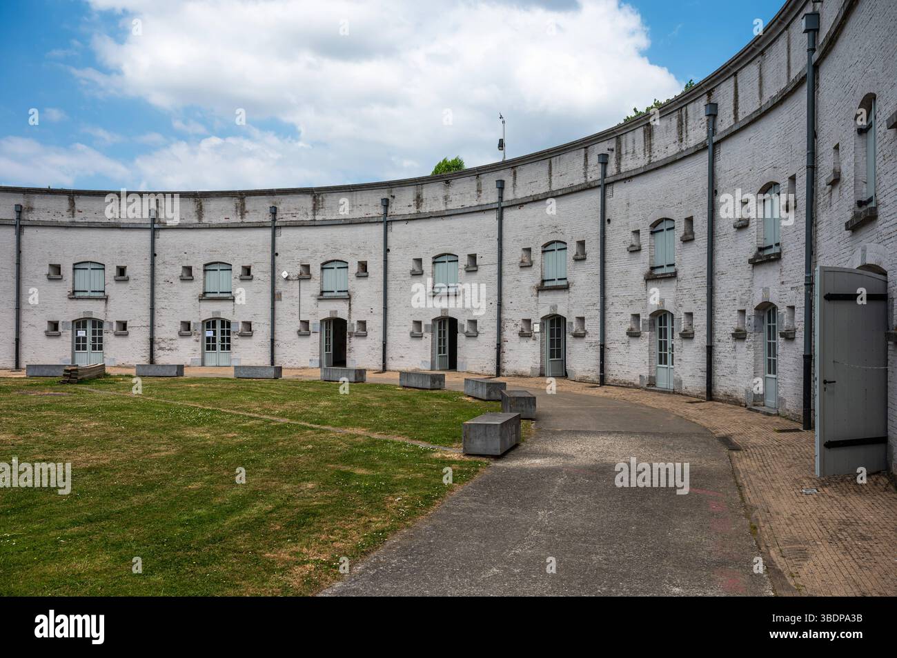 The Fort Liefkenshoek architecture, a fortress and castle in Beveren ...