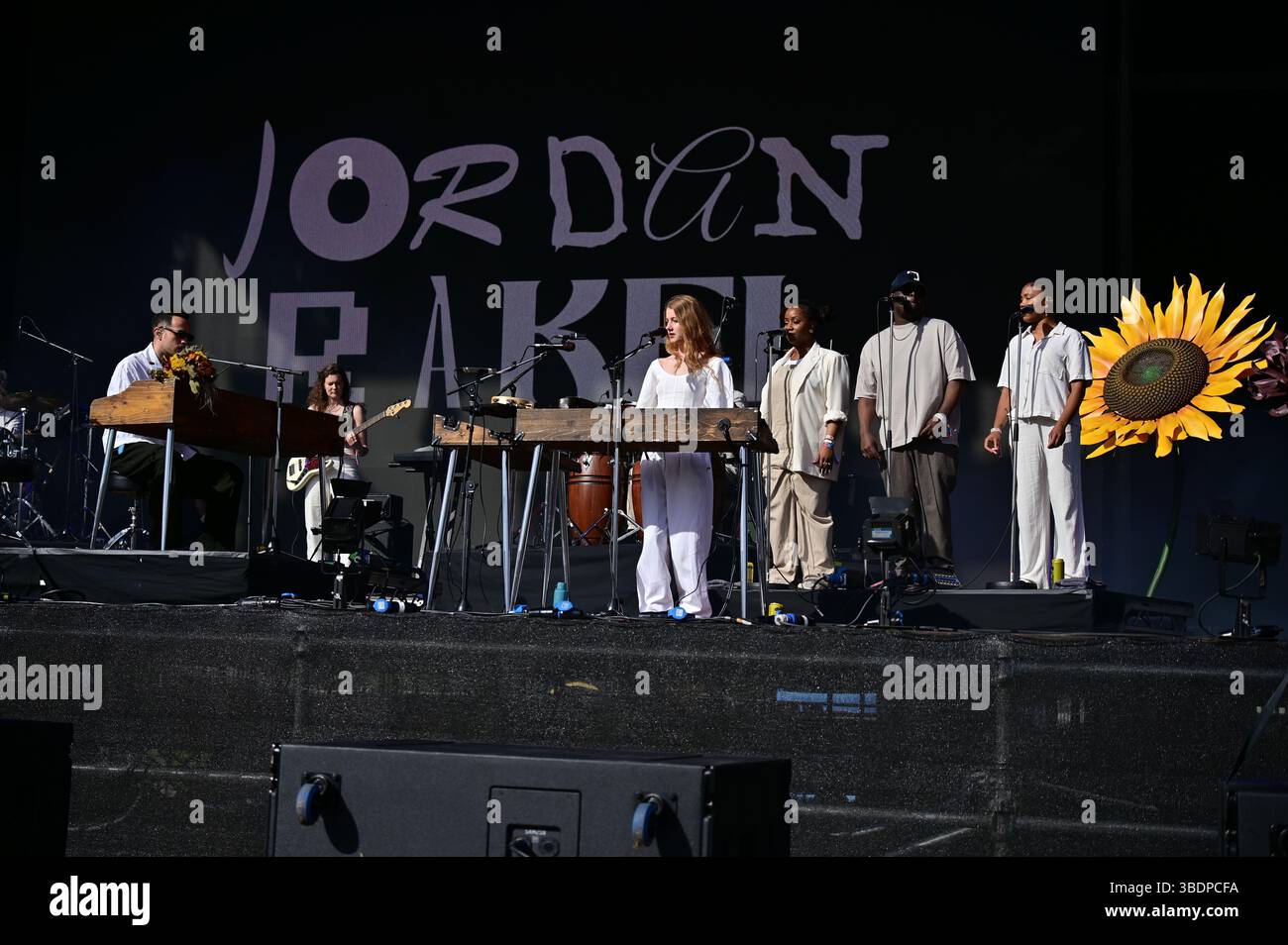 LONDON, UK. 25th May, 2025. Jordan Rakei performs at Cross The Tracks ...