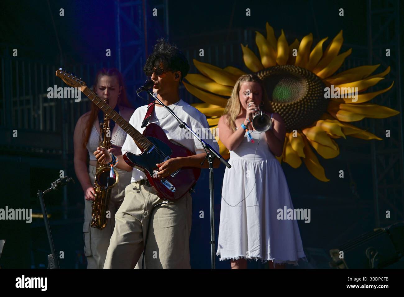 LONDON, UK. 25th May, 2025. Jordan Rakei performs at Cross The Tracks ...