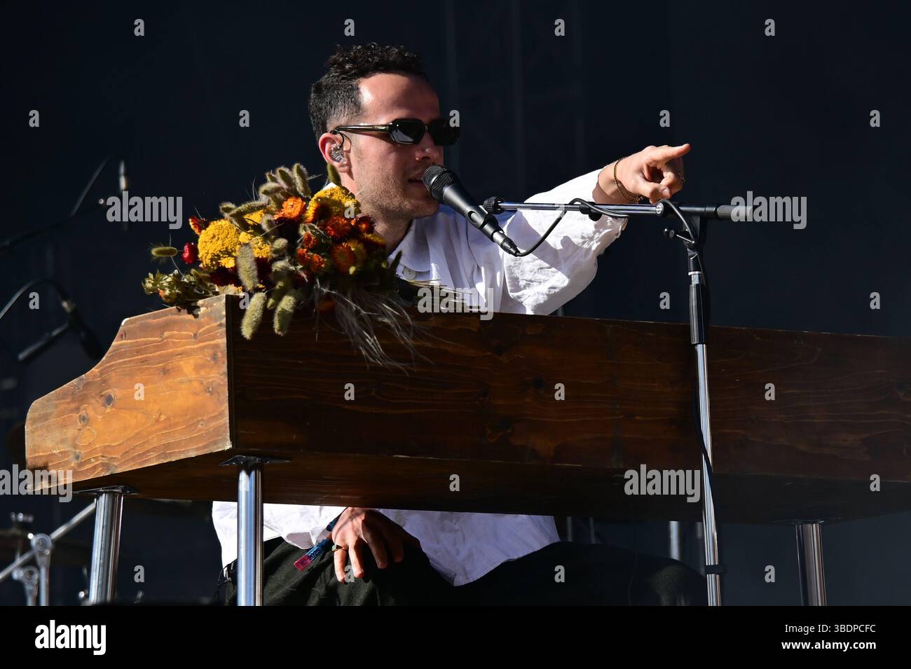 LONDON, UK. 25th May, 2025. Jordan Rakei performs at Cross The Tracks ...