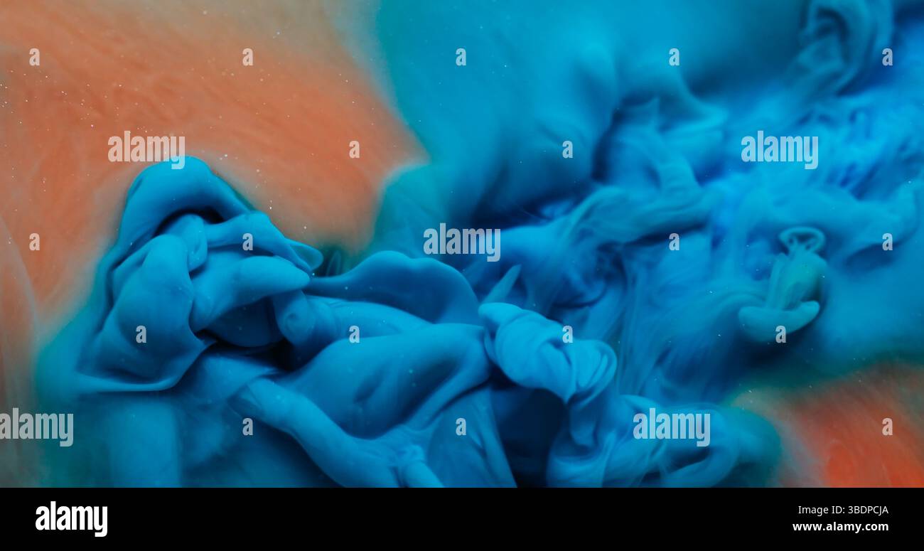 Fume particles paint mix defocused hi-res stock photography and images ...