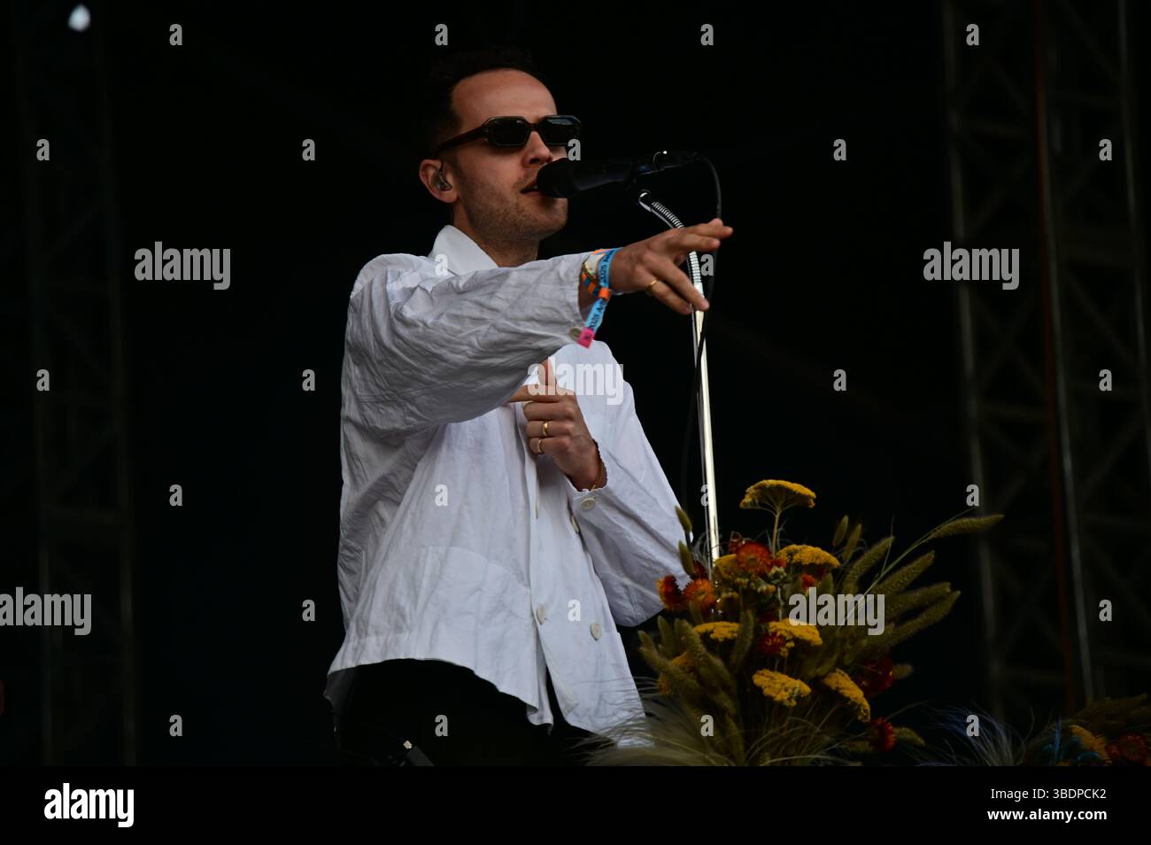 LONDON, UK. 25th May, 2025. Jordan Rakei performs at Cross The Tracks ...