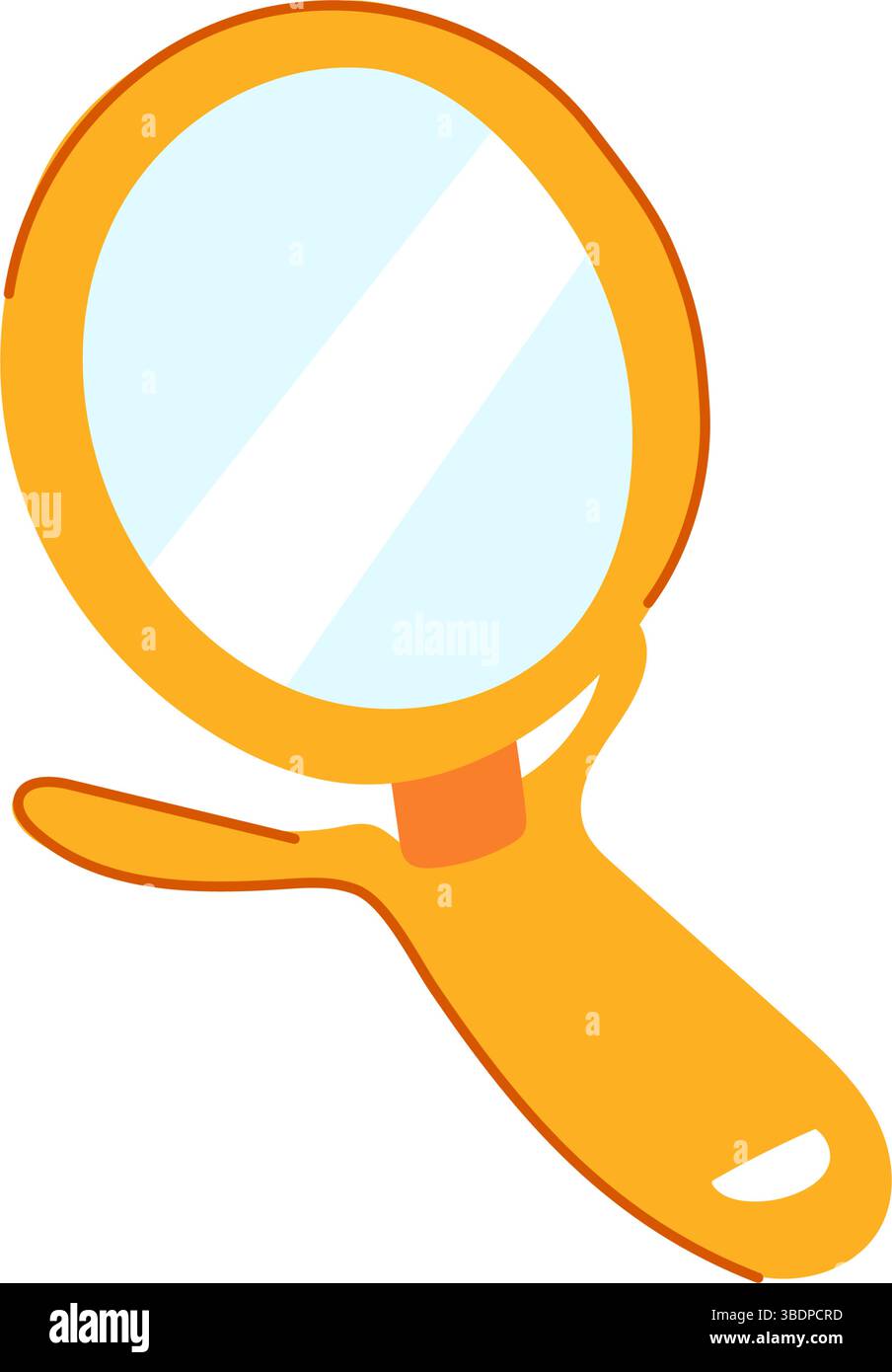 feedback speech therapy mirror cartoon vector illustration Stock Vector ...