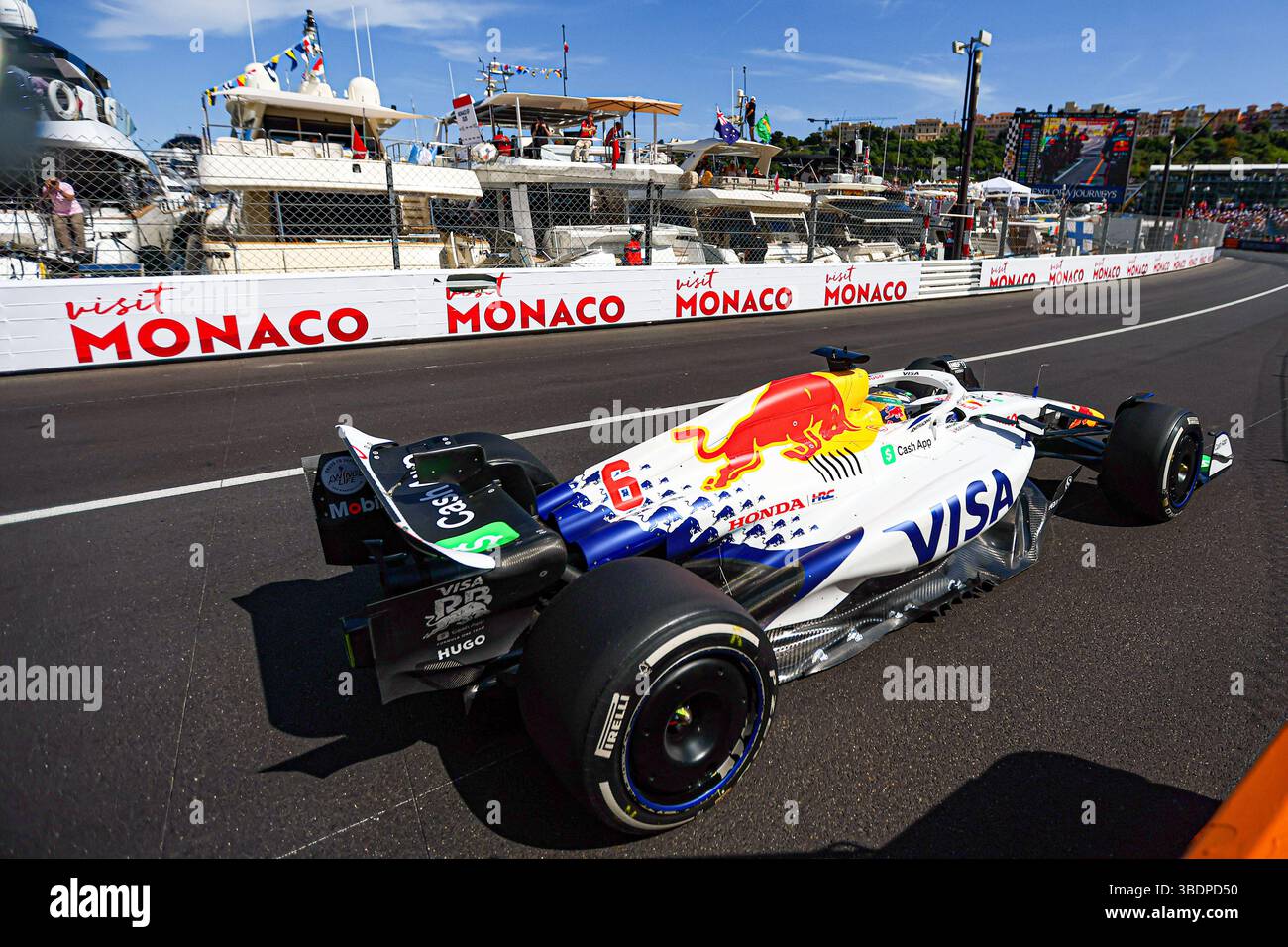 Isaac Hadjar (FRA) Visa Cash App RB F1 Team during the Race, Sunday ...