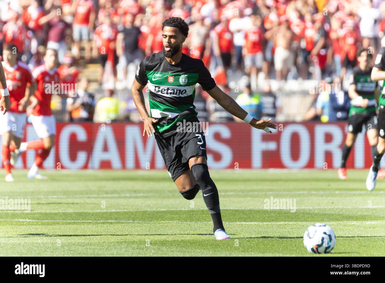 Caxias, Lisbon, Portugal. 25th May, 2025. Sporting defender from The ...