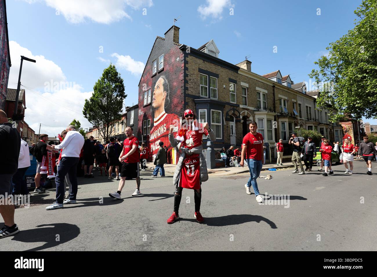 Liverpool, UK. 25th May, 2025. General view outside the stadium of the ...