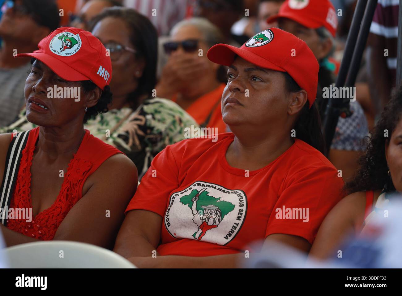 MST members in Bahia salvador, bahia, brazil: december 16, 2023 ...