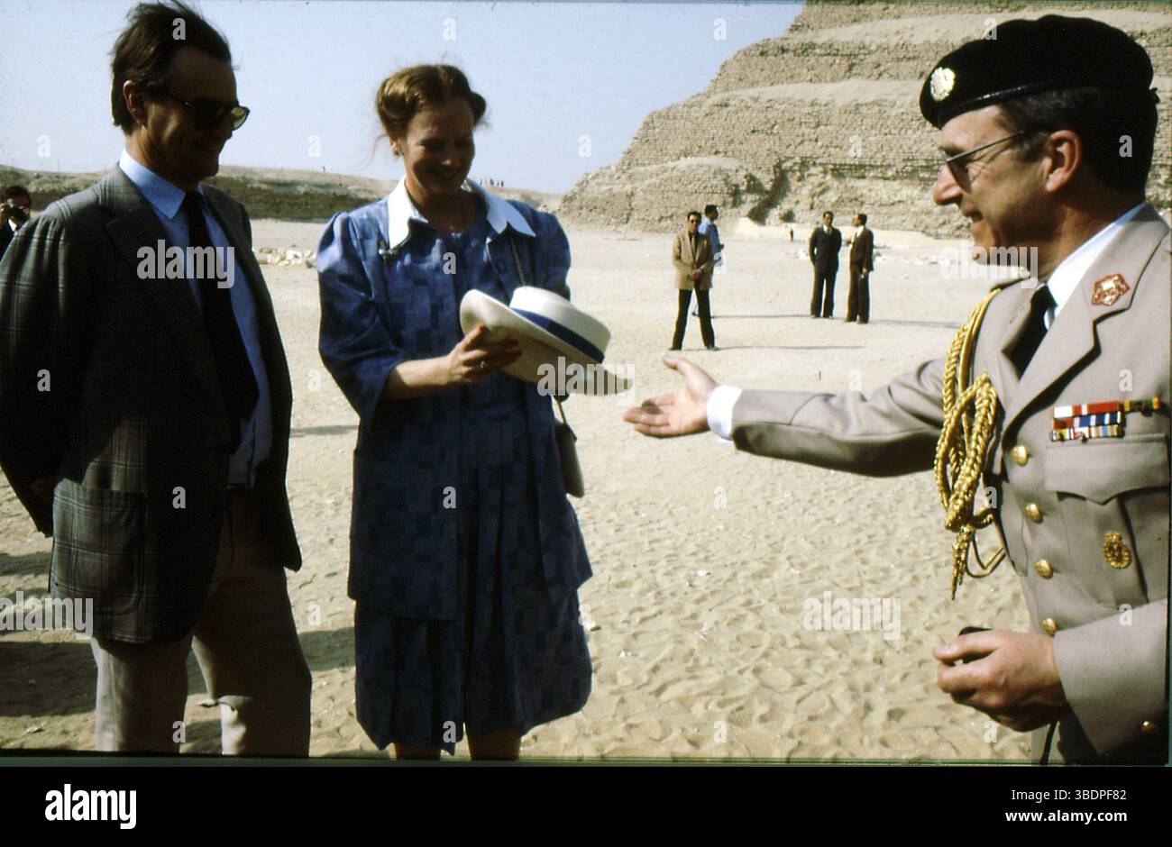 RECORD DATE NOT STATED OUTSDE CAIRO/EGYPT FEB 1986 Historical images of ...