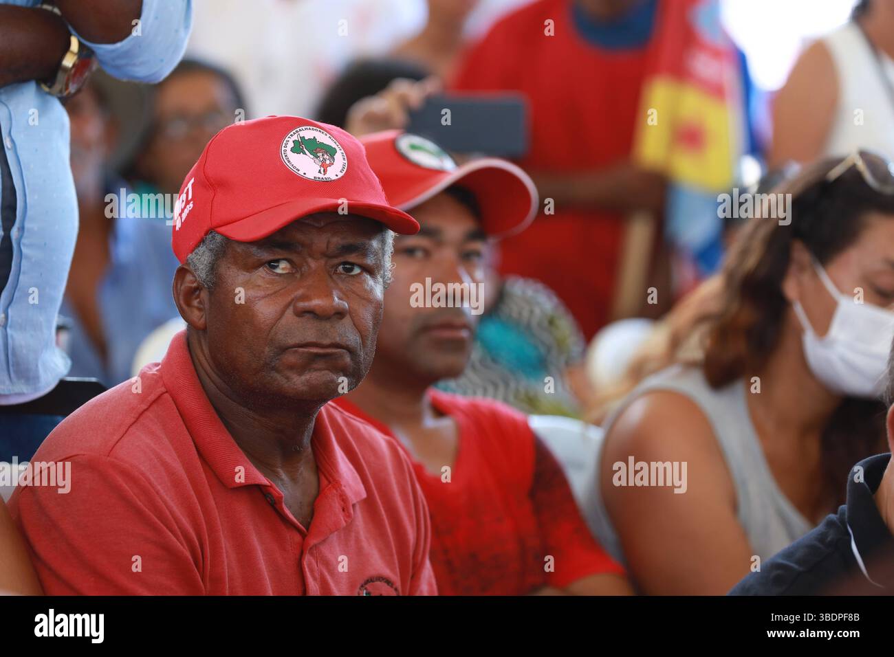 MST members in Bahia salvador, bahia, brazil: december 16, 2023 ...