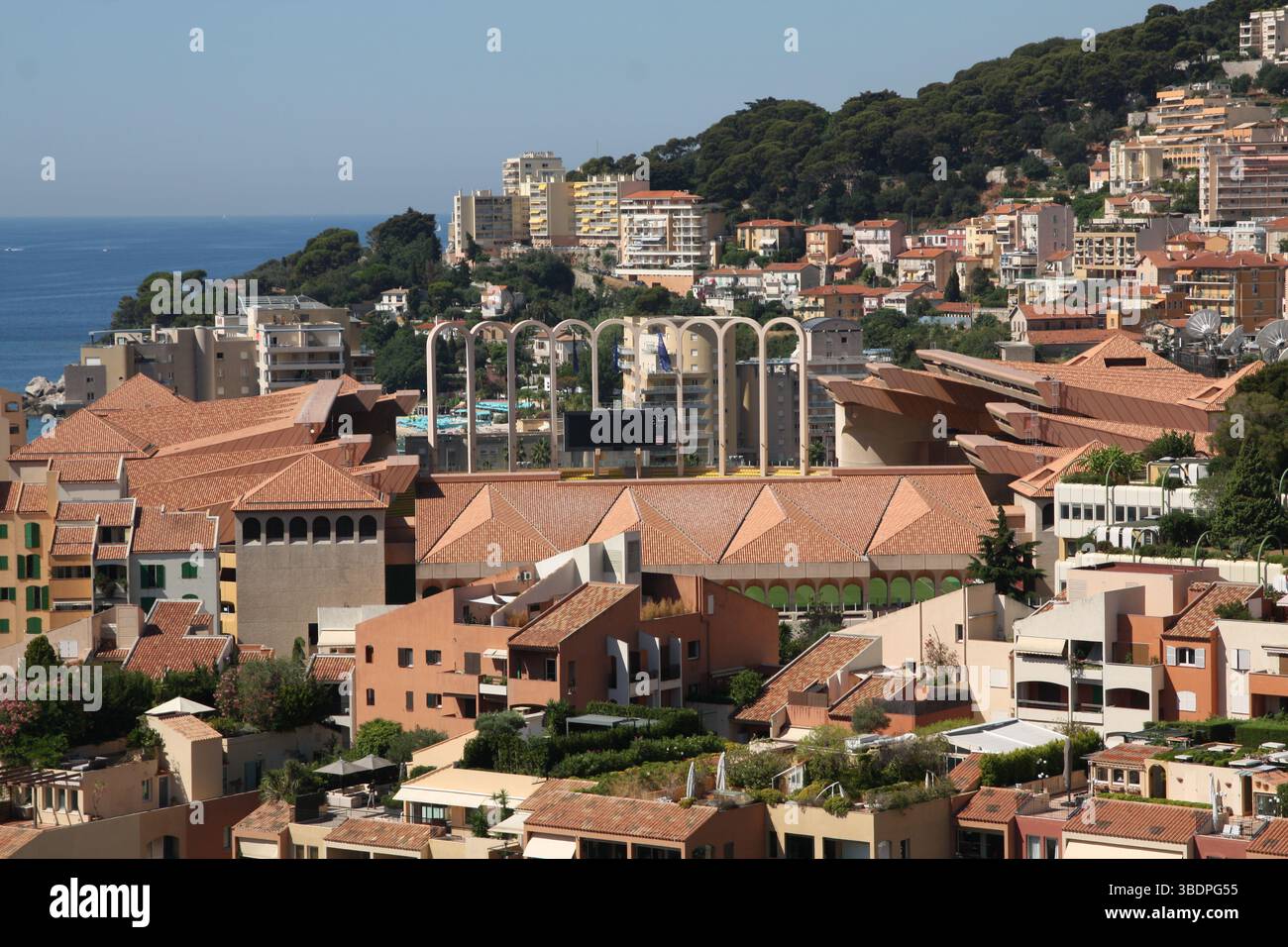 Louis II stadium, Monaco Stock Photo - Alamy