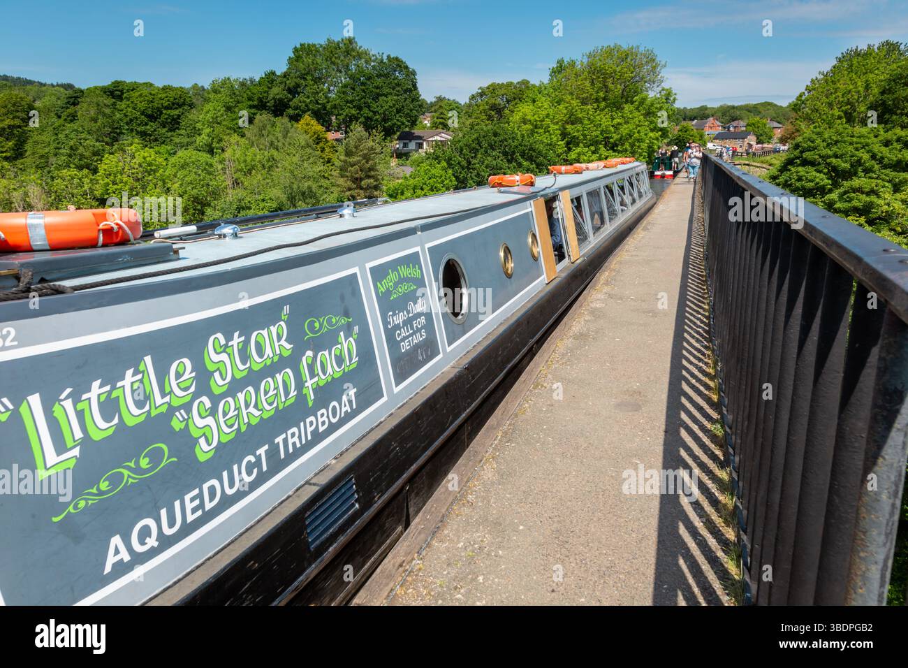 Pontcysyllte Aqueduct, Llangollen Canal, Wales, UK, 2025 Stock Photo ...