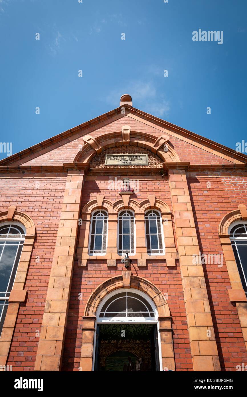 Welsh Methodist chapel, 1902 Stock Photo - Alamy