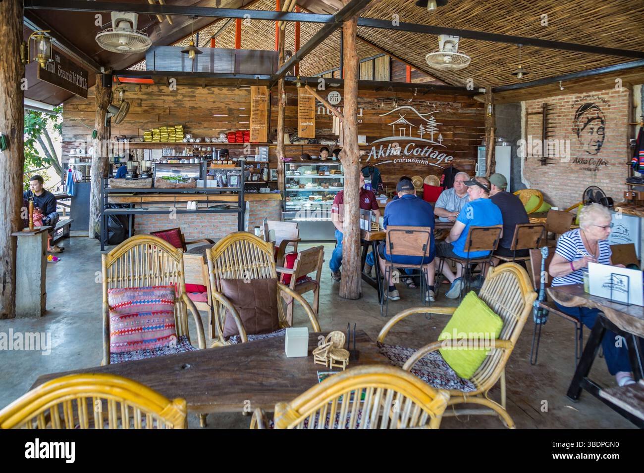 Akha cottage hi-res stock photography and images - Alamy