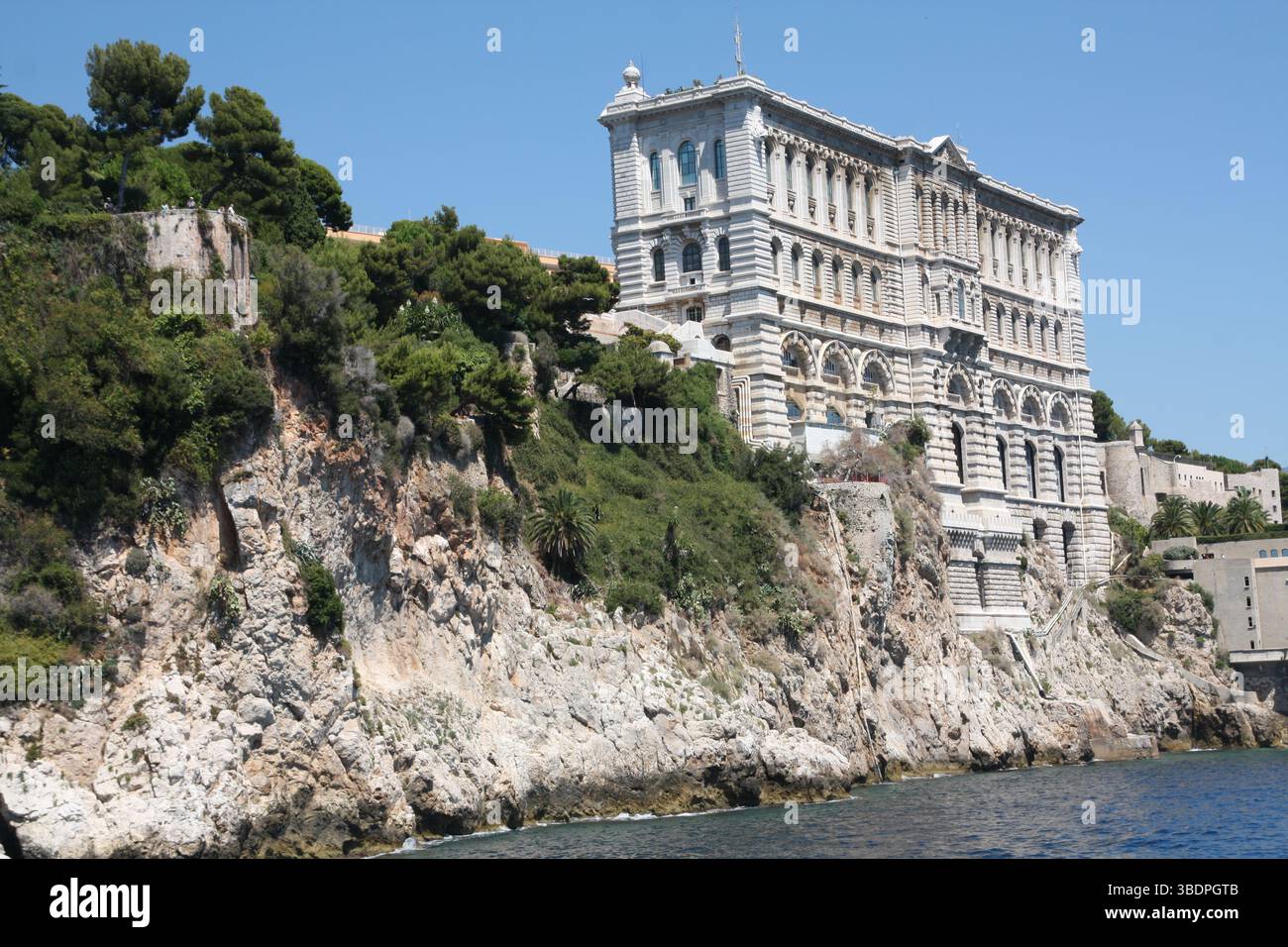 Monaco oceanography museum and Oceonarium Stock Photo - Alamy