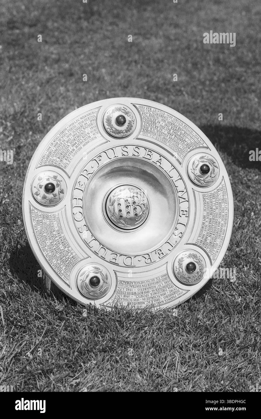 1st football league championship Black and White Stock Photos & Images ...