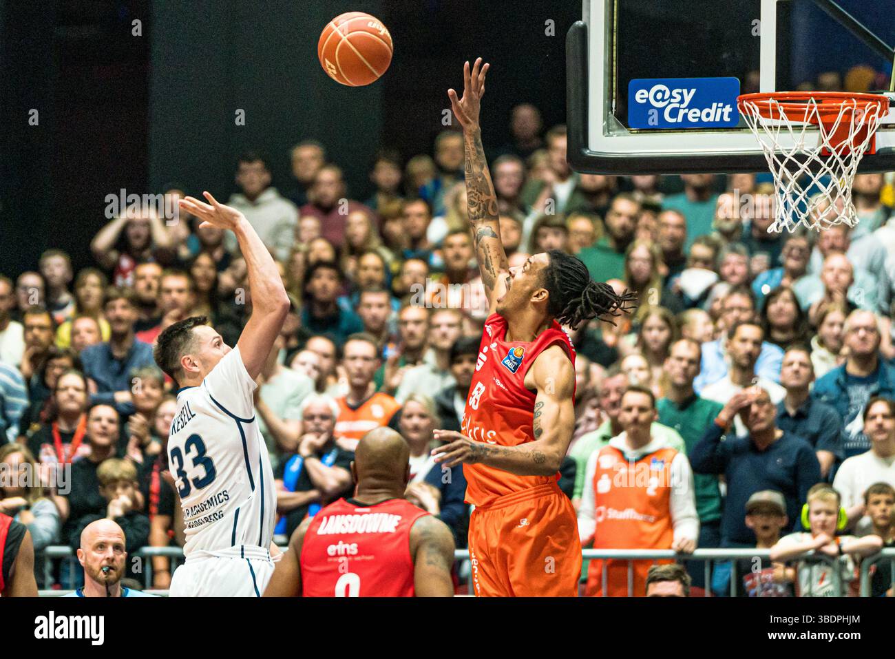 Chemnitz, Deutschland 25. Mai 2025: 1.BBL - Playoff 1/4 Finale 3. Sp ...